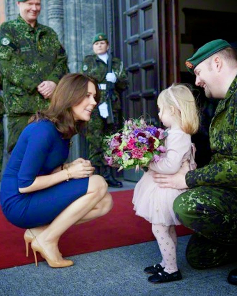 Royal Family Around the World: HRH Crown Princess Mary gives the ...